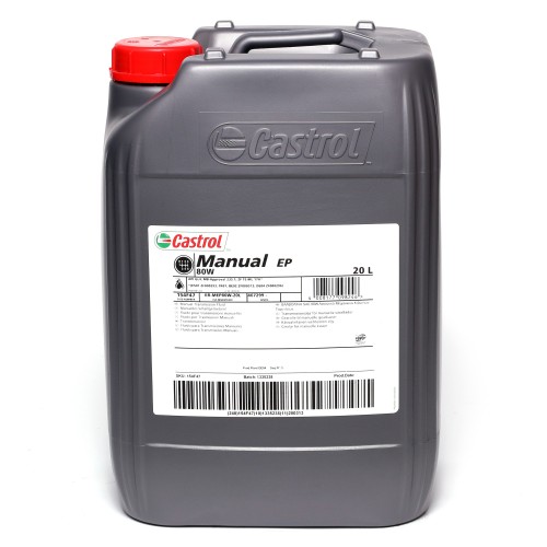 Castrol Manual EP 80W Schaltgetriebeöl 20l Kanister - Motoröl günstig ...